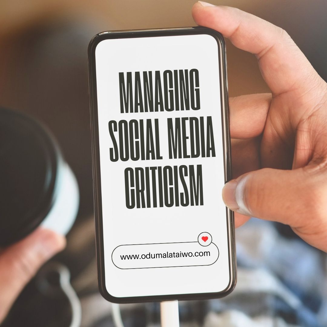 Managing Social Media Criticism; A Short Guide for Brands | Taiwo ...